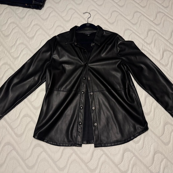 Liverpool | Jackets & Coats | Liverpool Los Angeles Large Black Faux ...